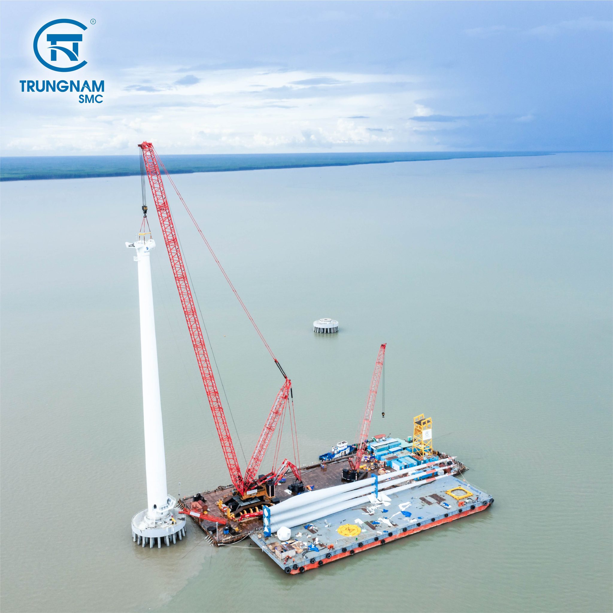 Điện gió Cà Mau 1B - SMC Services and Engineering