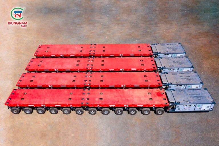 What is SPMT? Self-propelled machine with excellent transport capacity ...