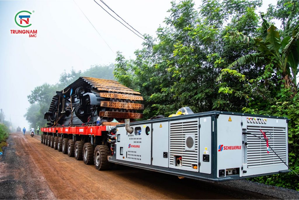 What is SPMT? Self-propelled machine with excellent transport capacity ...