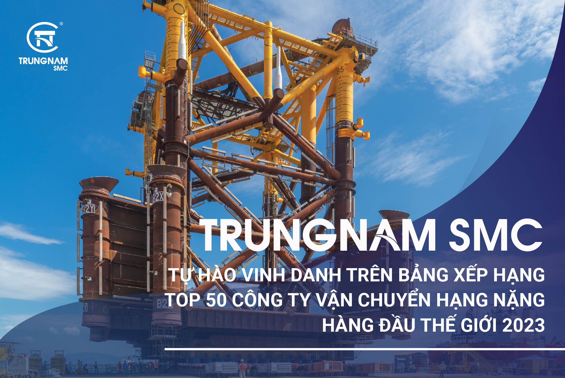 SMC vinh dự xuất hiện trên Top IC Transport 50 năm 2023