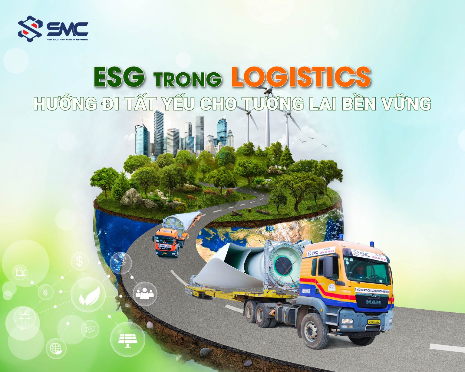 ESG trong Logistics - SMC tiên phong kiến tạo hành trình bền vững